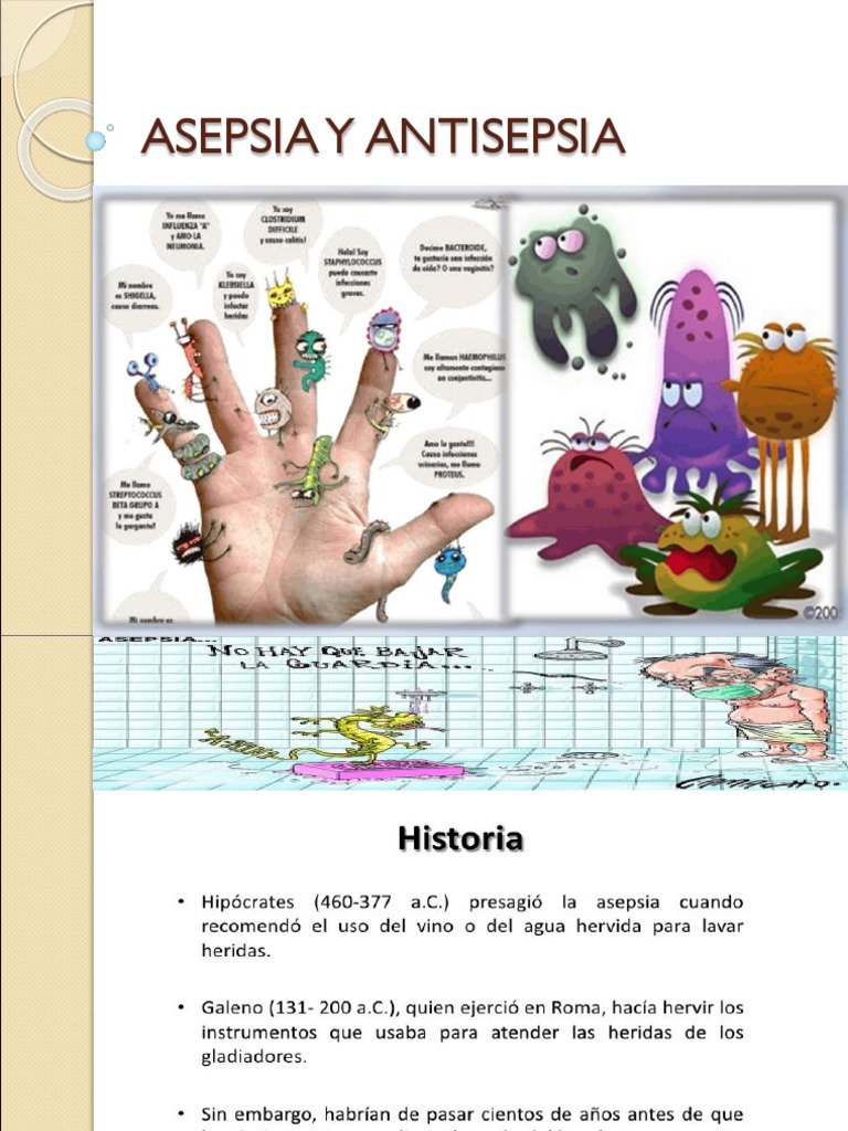 2023 01 Asepsia y Antisepsia | PDF