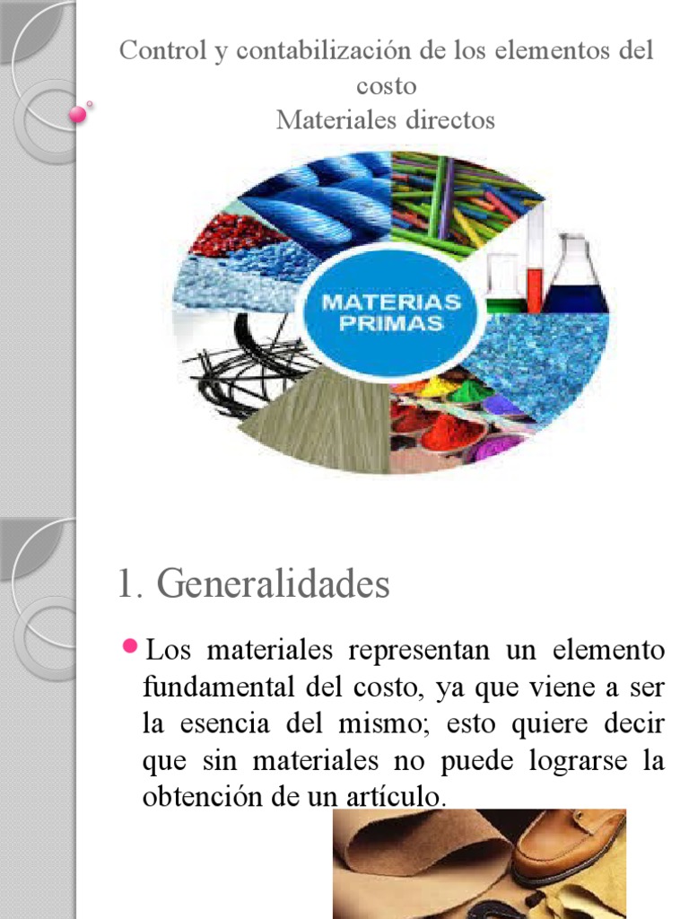 Materiales Directos | PDF | Contabilidad | Business
