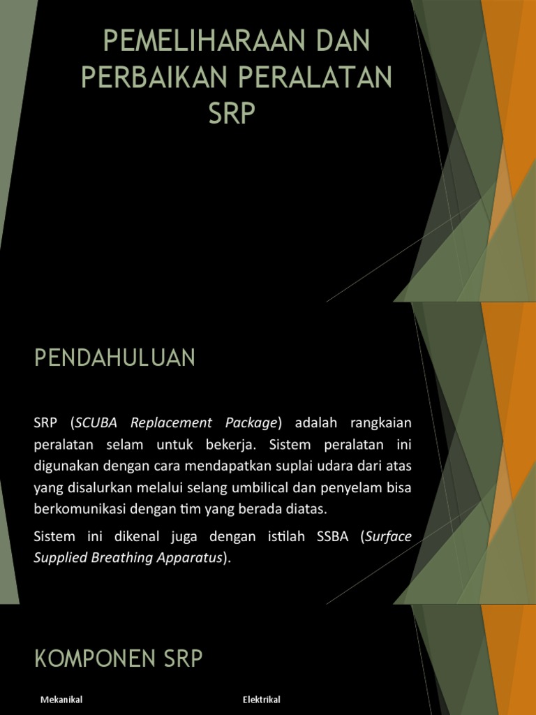 Pemeliharaan Dan Perbaikan Alat SRP | PDF | Griya & Taman | Sains & Matematika