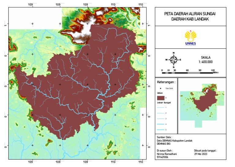 Peta Das Landak | PDF