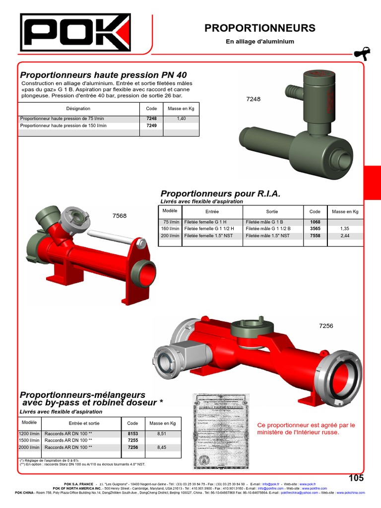Proportionneur R.I.A | PDF
