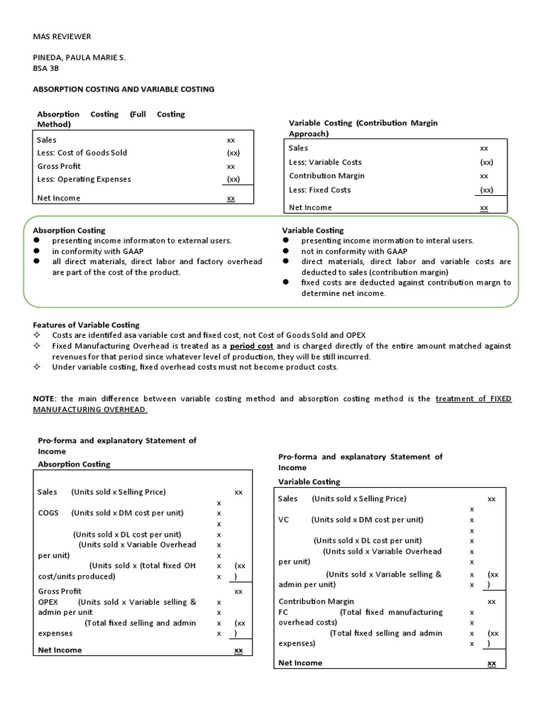 Mas Notes Reviewer | PDF