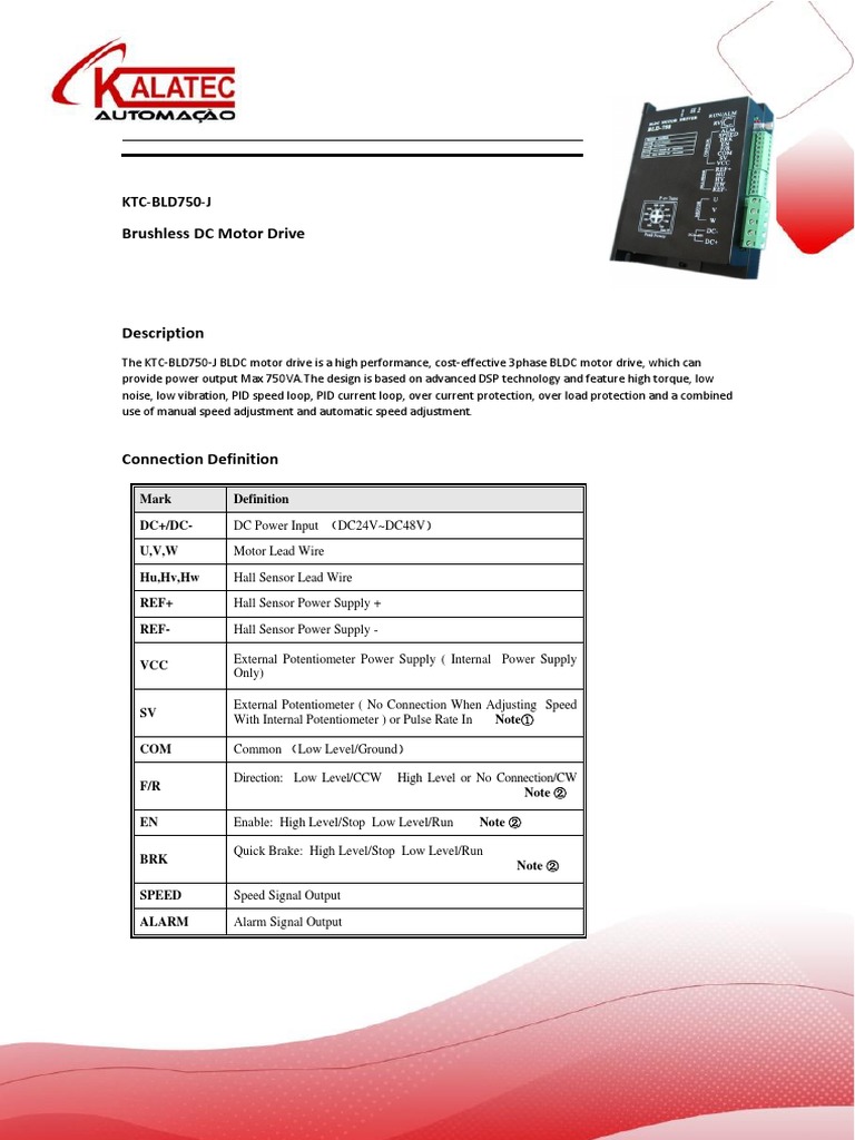 KTC-BLDC700-J | PDF