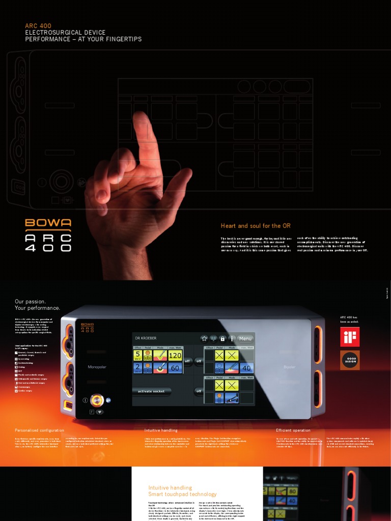 BOWA ARC400 V2.1 Brochure | PDF