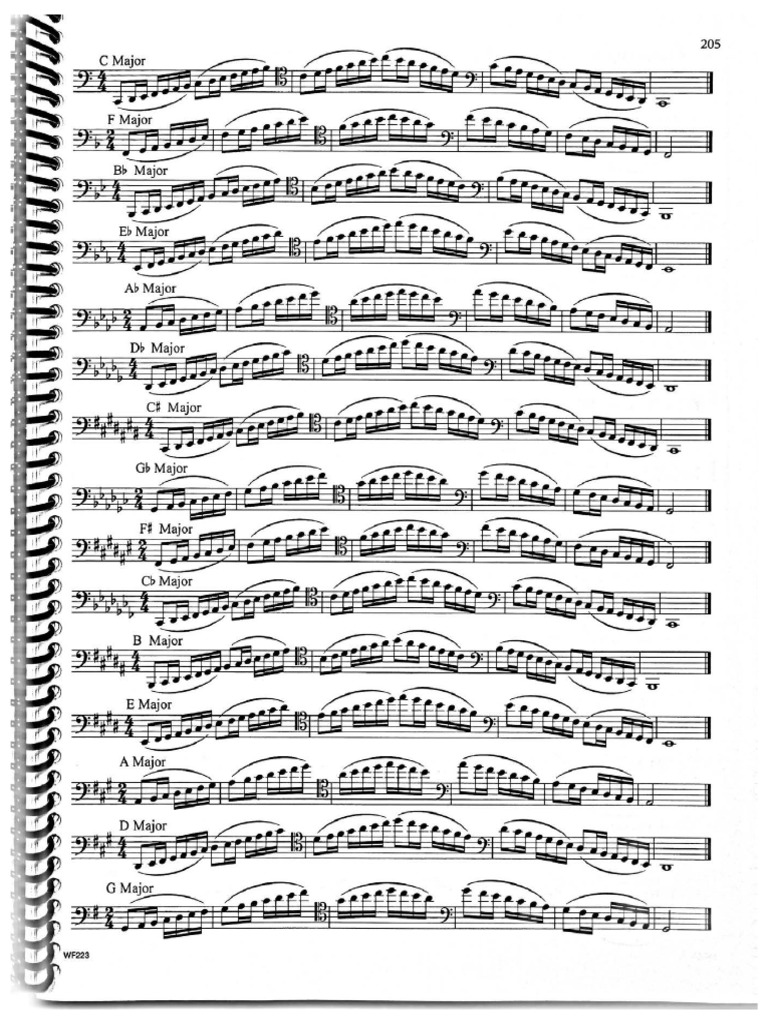 escalas mayores | PDF