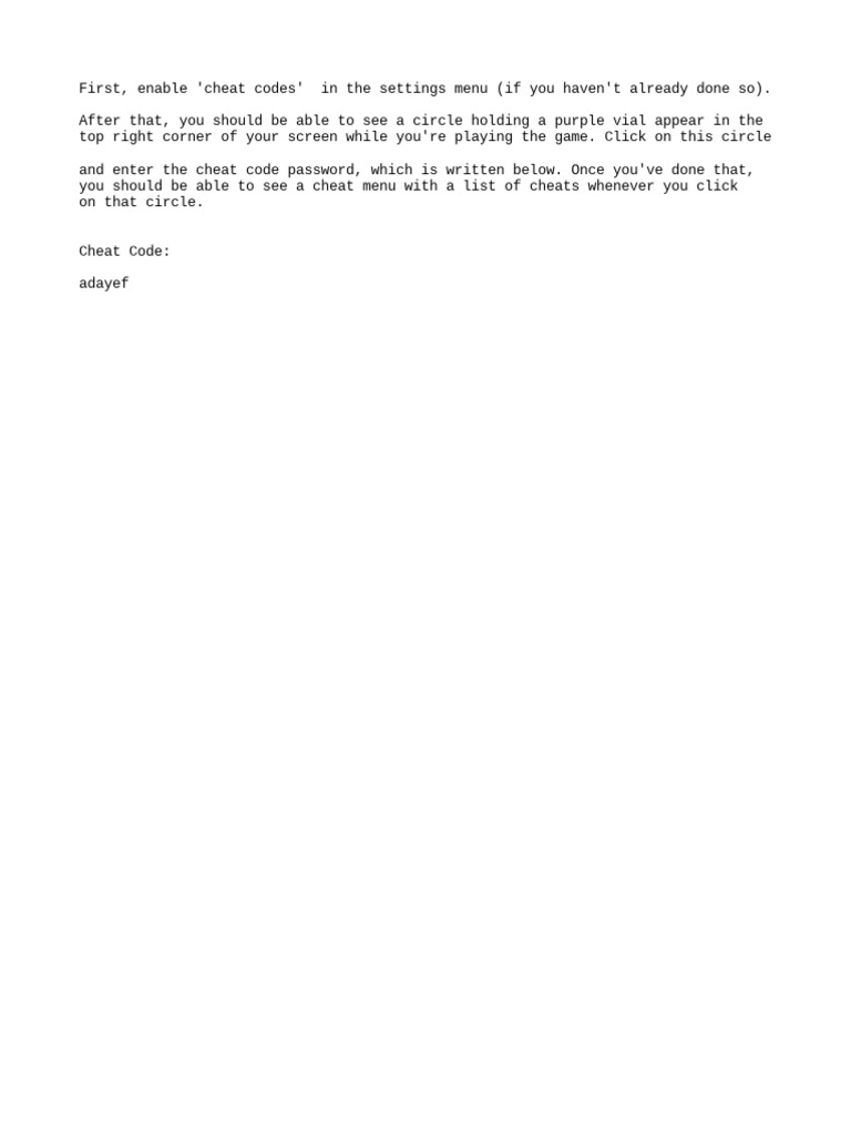 cheat-code-pdf
