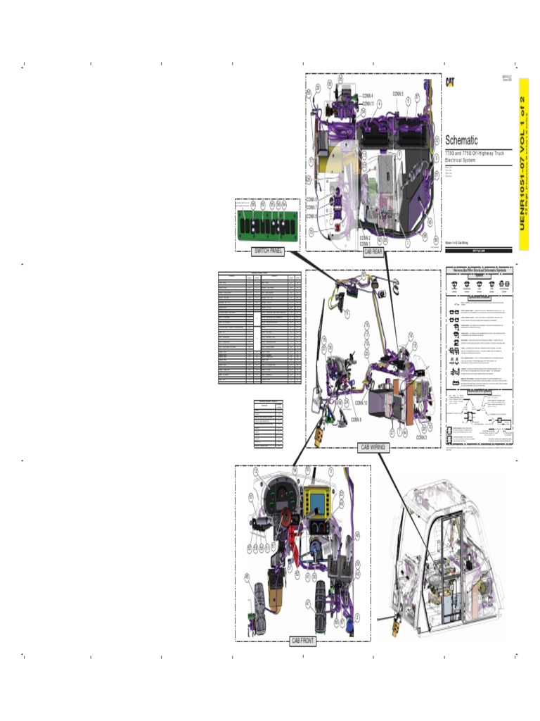 Diagrama Eléctrico 773G | PDF | Switch | Relay