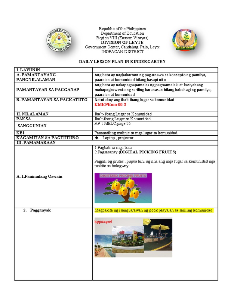 DCLR - KINDER 3rd Edited | PDF