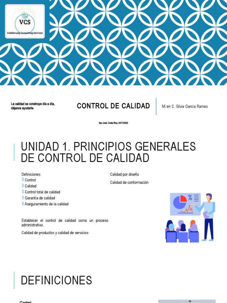 Principios del Control de Calidad | PDF | Calidad (comercial) | Six Sigma
