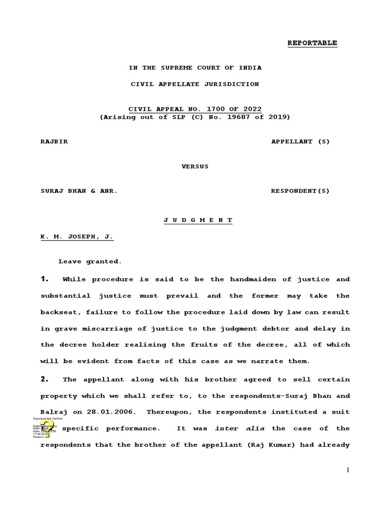 Order Xxi Rule 34 CPC Draft Document Objections 411523 | PDF | Judgment ...