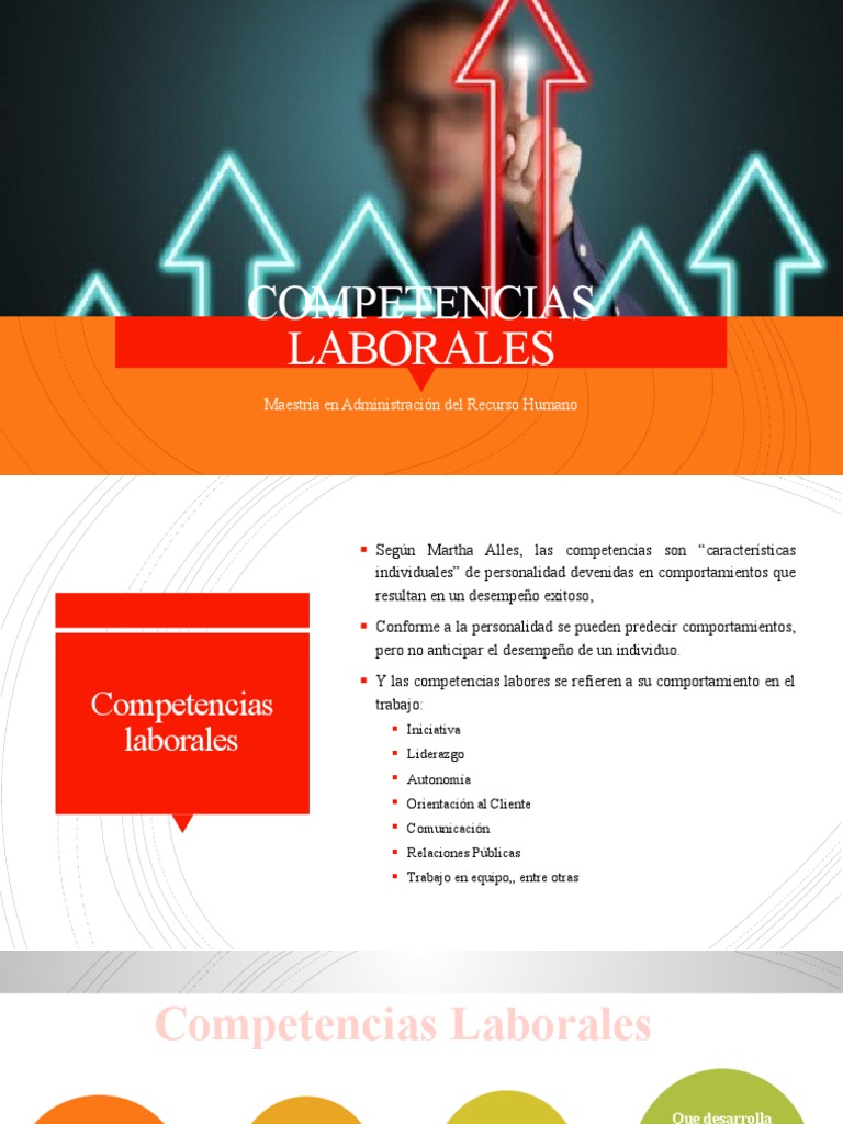 Clase 2 Competencias Laborales 1 | PDF | Liderazgo | Gestión de recursos humanos