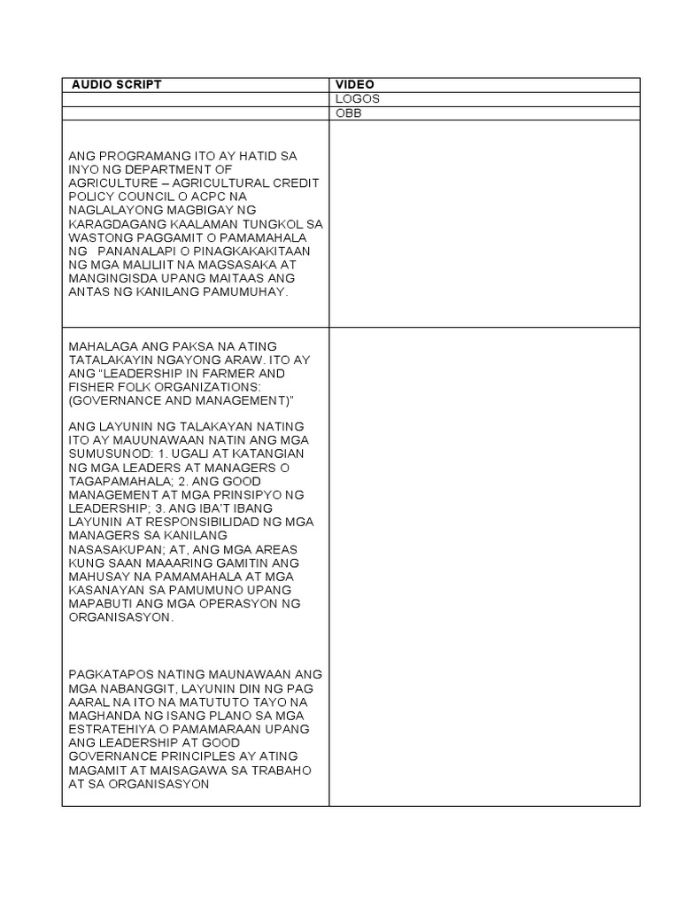 EPISODE 7 SCRIPT Revised 1 | PDF