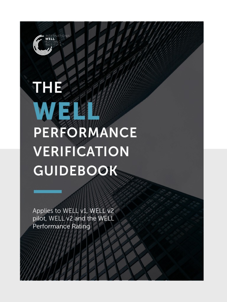 WELL Performance Verification Guidebook | PDF | Calibration ...