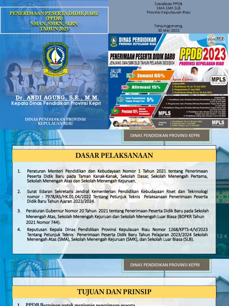 PPDB TP 2023-2024 | PDF
