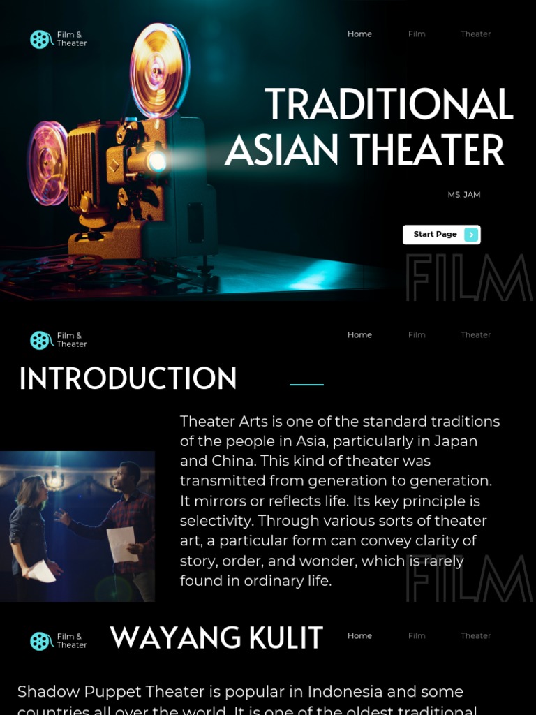 Traditional Asian Theater | PDF | Theatre | Entertainment