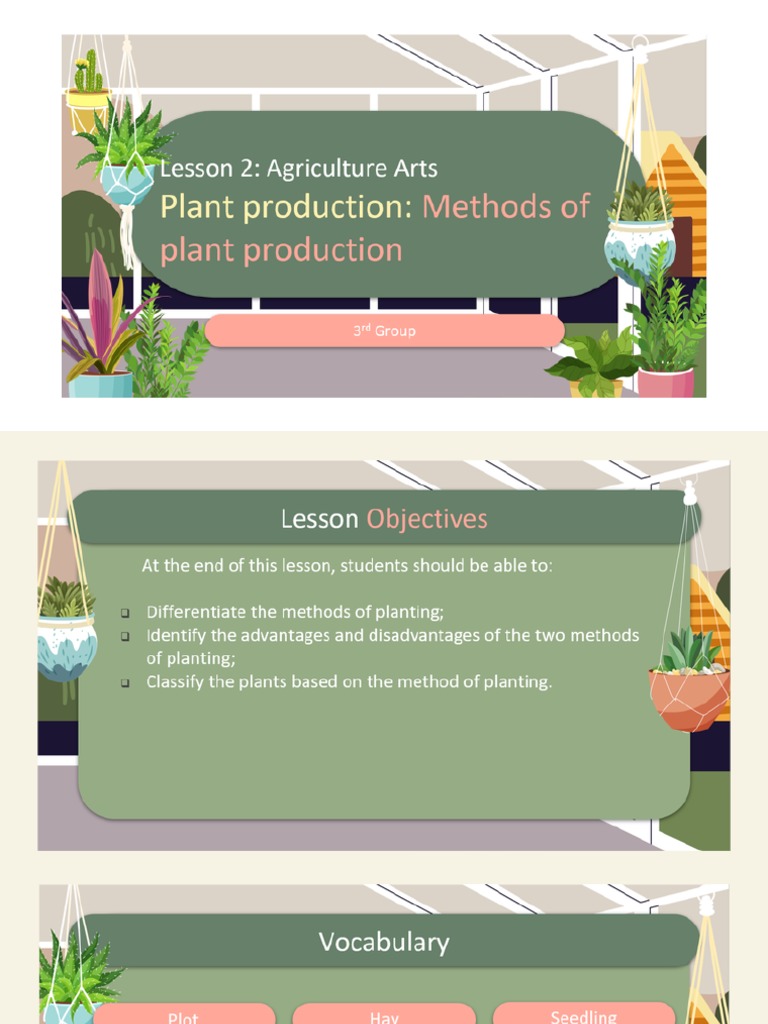 Plant Production Essentials | PDF | Soil | Plants