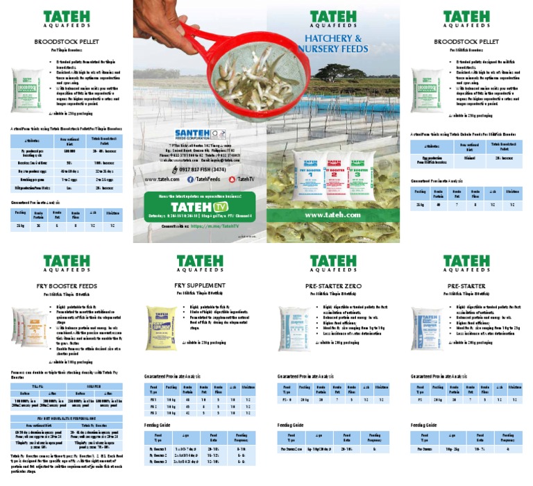 Tateh Fry Supplement Feeds | PDF