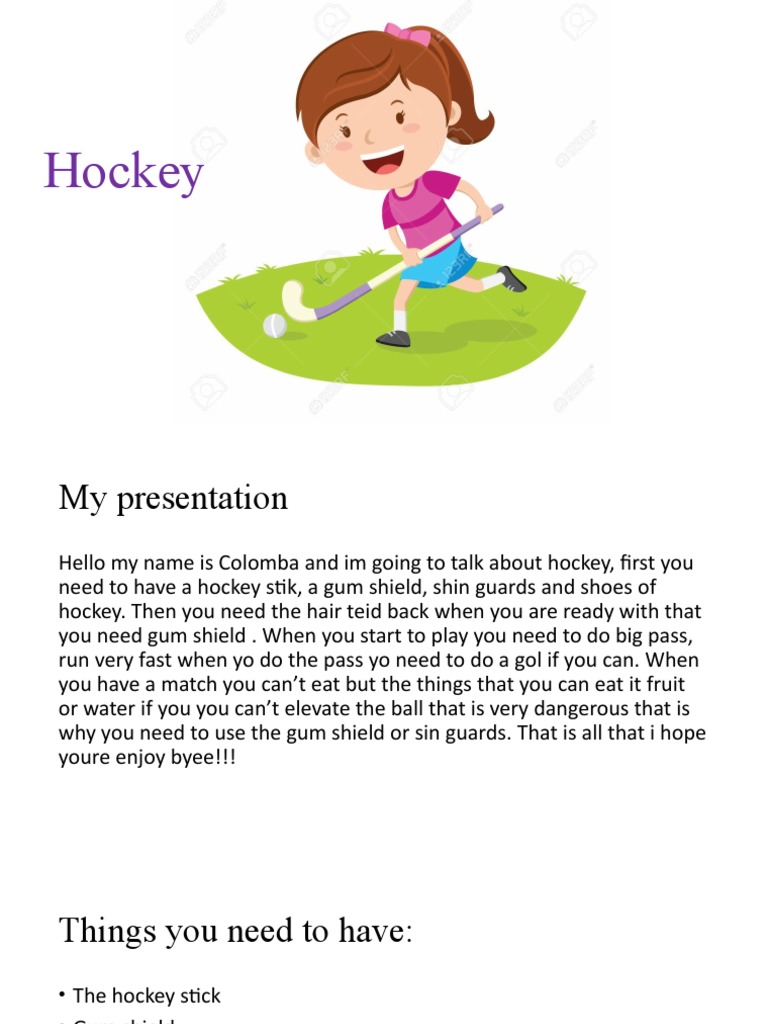 Presentasion Hockey | PDF