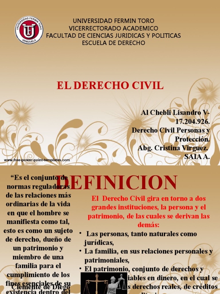 Derecho Civil | PDF | Derecho Civil (Common Law) | Propiedad