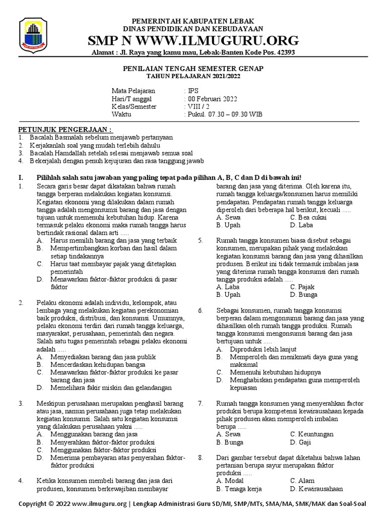 PTS Ii Ips Viii | PDF