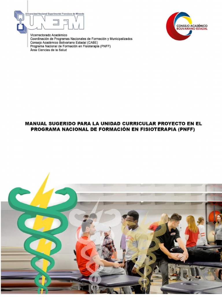 Versión Sep 2022 Manual Uc Proyecto PNFF | PDF | Invalidez | Terapia física