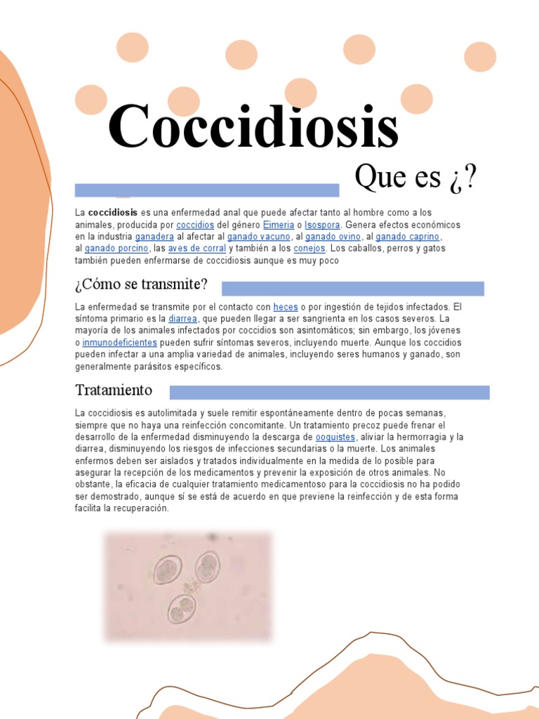 Coccidiosis | PDF