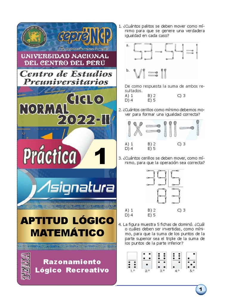Apt. Log. Mat. 01 Cn-2022-Ii | PDF