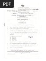 Csec Information Technology Paper 2 2023 | PDF