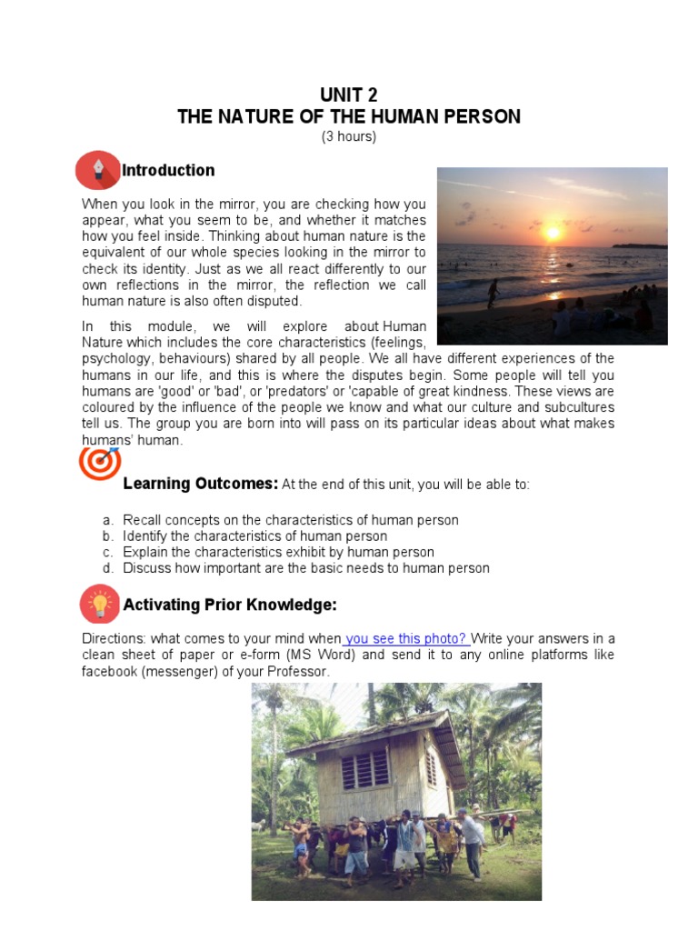 NSTP Unit 2 1st Page | PDF