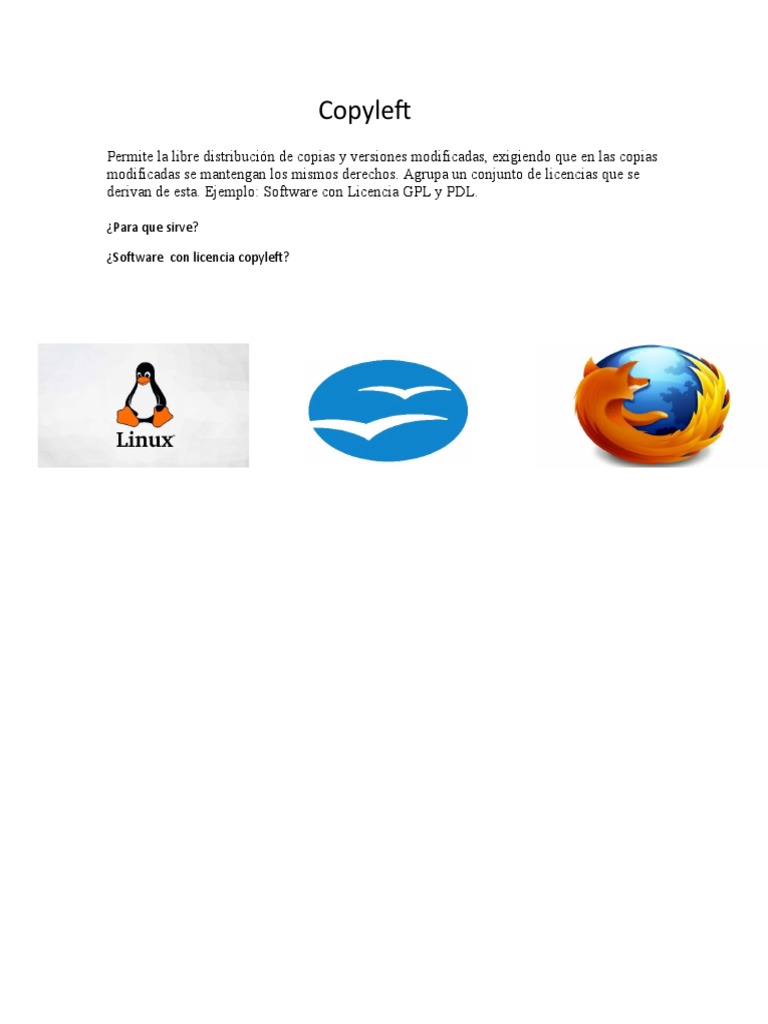 Introducción al Copyleft y sus usos | PDF
