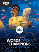 Words of The Champions Printable FINAL | PDF | Spelling