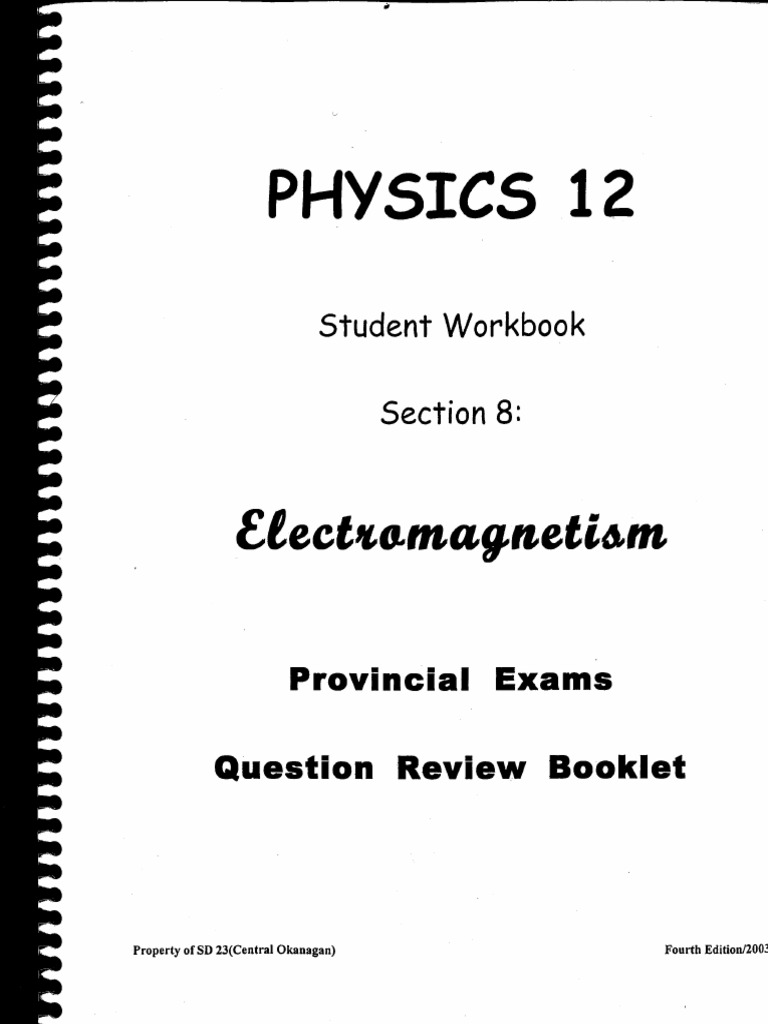 Electromagnetism Blue Book | PDF