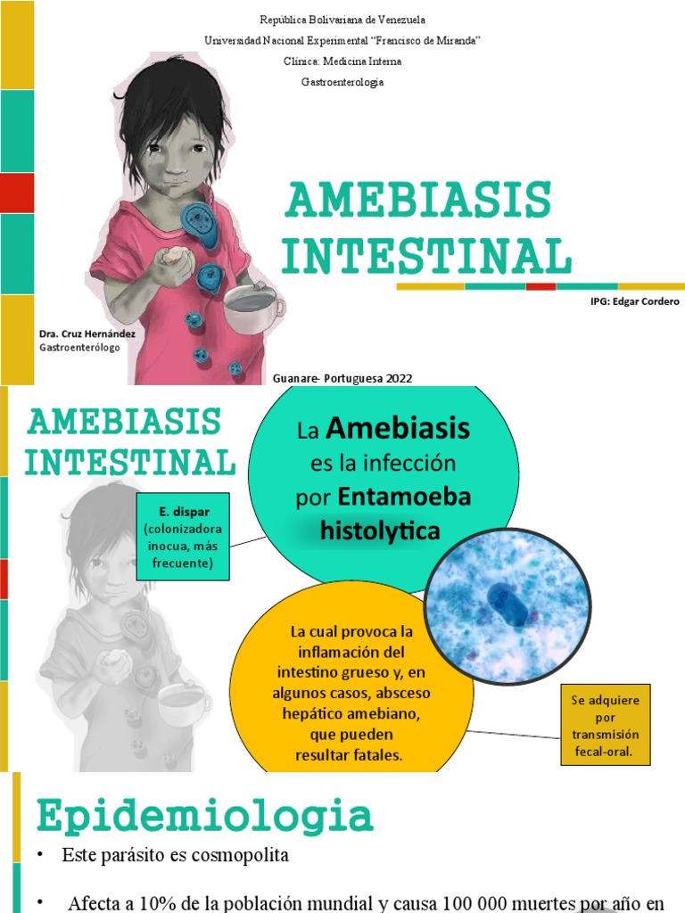 Amebiasis | PDF | Gastroenterología | Microbiología