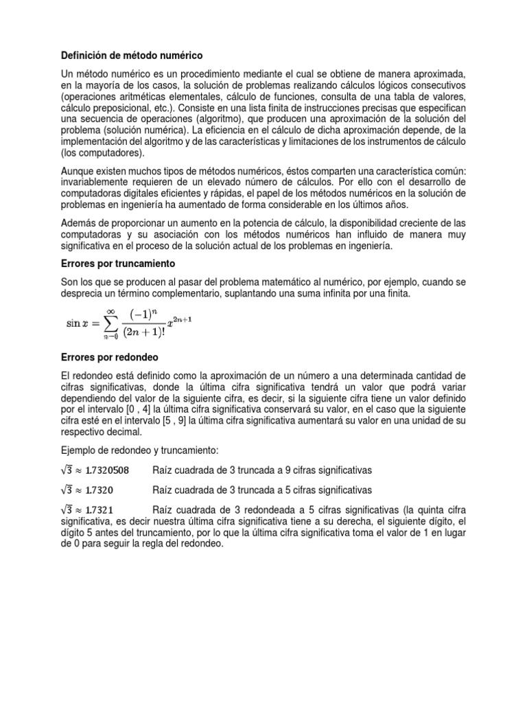 Guia de Estudio Mecanica Computacional-1 | PDF | Análisis numérico ...