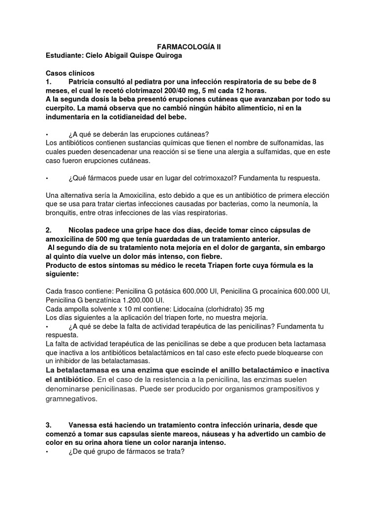 Uso y dosis de Urofar Fuerte 500 mg | PDF