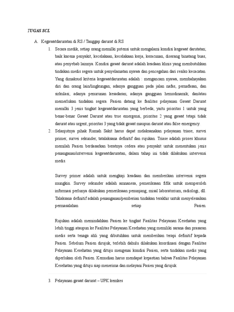 Tugas SCL | PDF