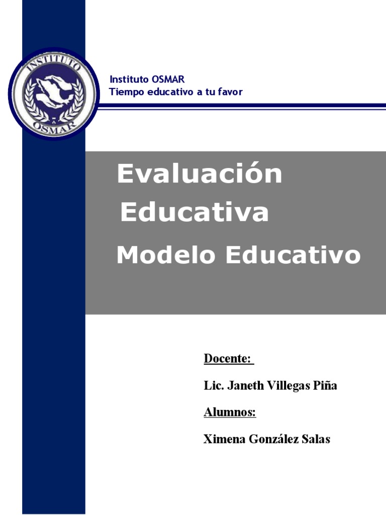 Modelo Educativo | PDF