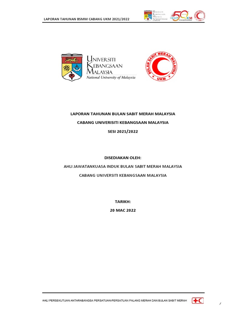 Laporan AGM Ke 35 Aktiviti Tahun 2021 | PDF