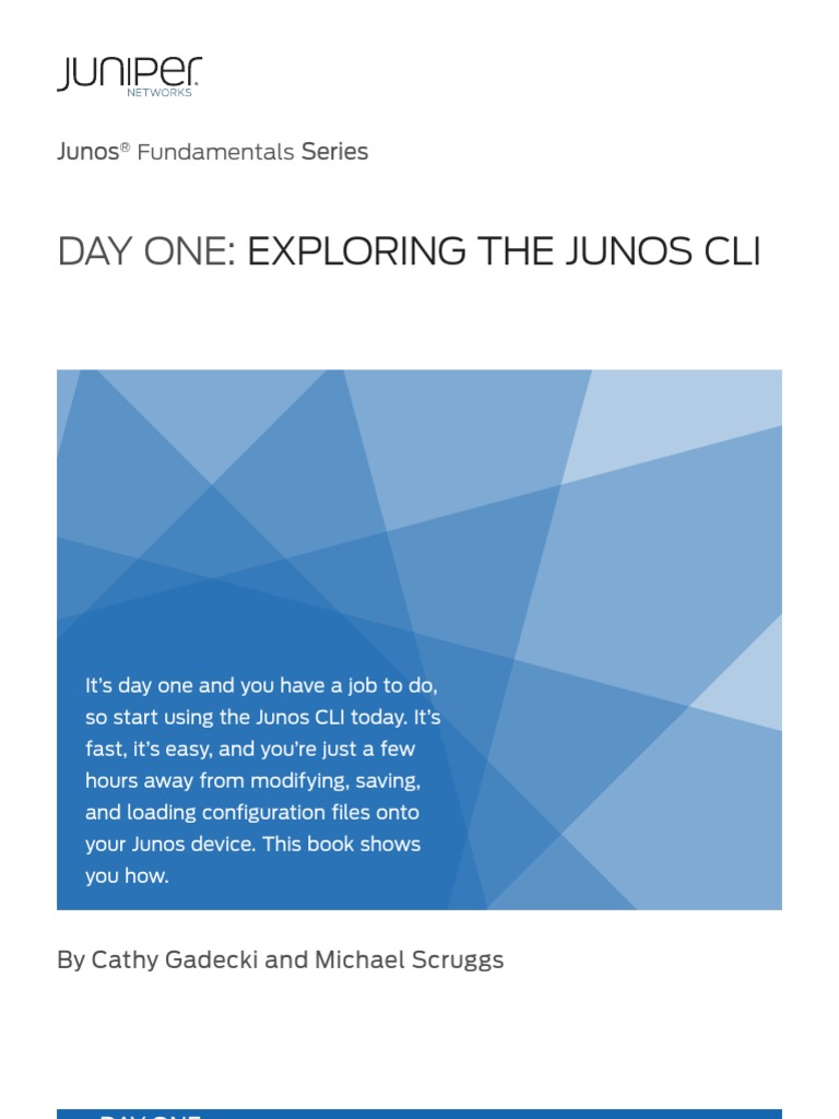 Exploring The Junos CLI | PDF | Command Line Interface | Hierarchy