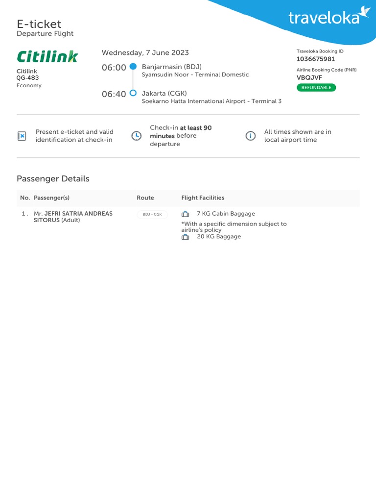 Jefs BDJ VBQJVF CGK FLIGHT - ORIGINATING | PDF | Airport | Aviation