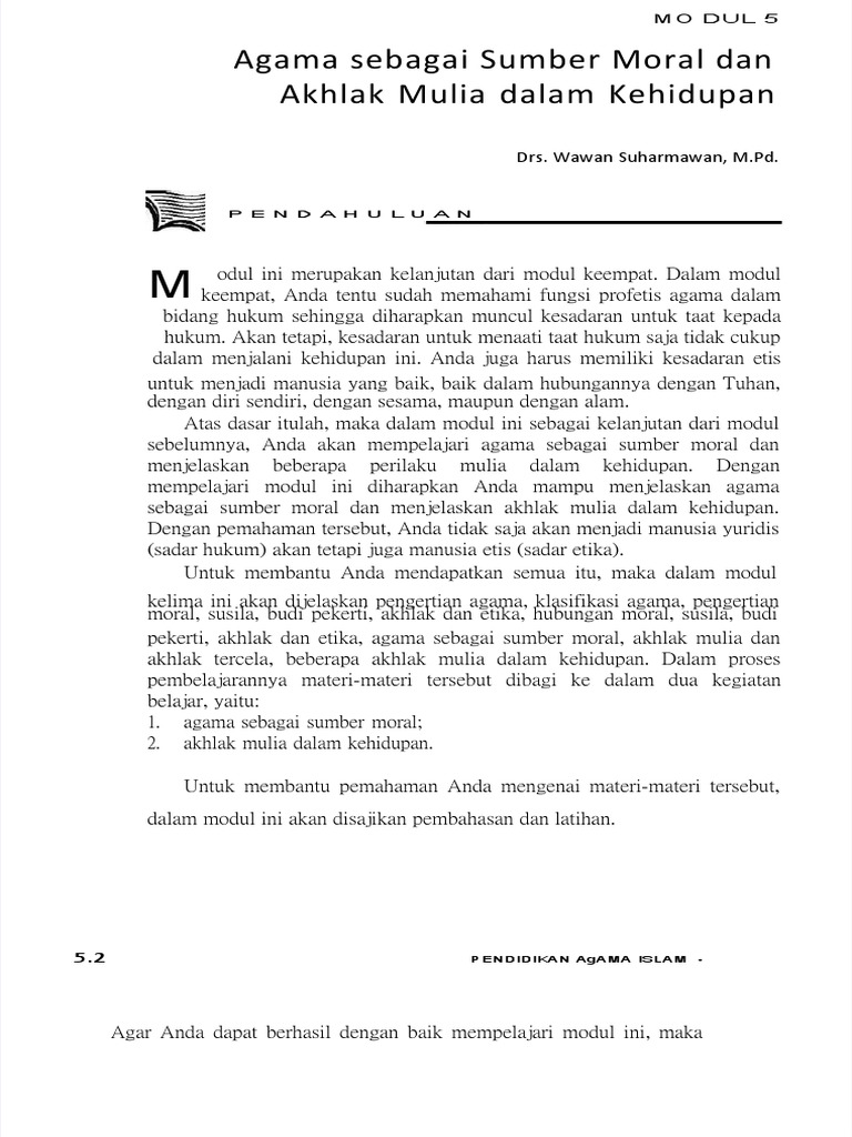 Mo Dul 5 | PDF | Pengembangan Diri | Sains & Matematika