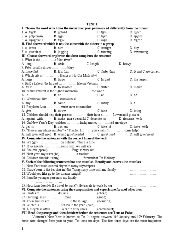 Vào 6 - de Thi So 1 Den 10 | PDF | Ellipsis | News