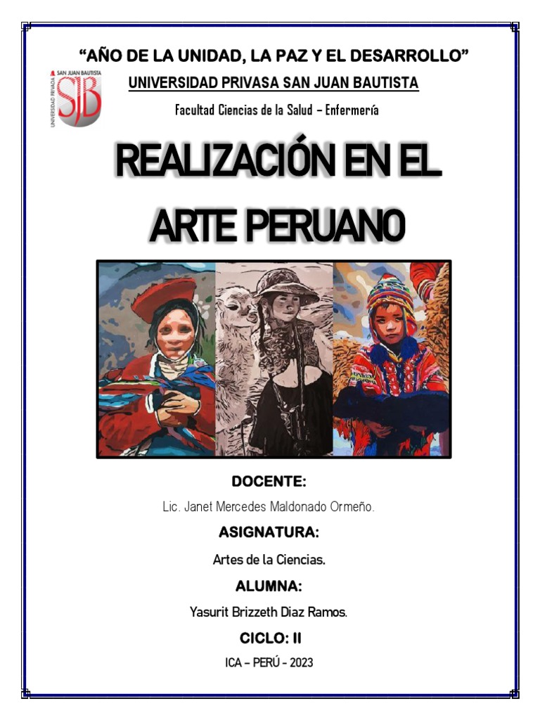 Realización Del Arte Peruano. | PDF | Perú | Lima