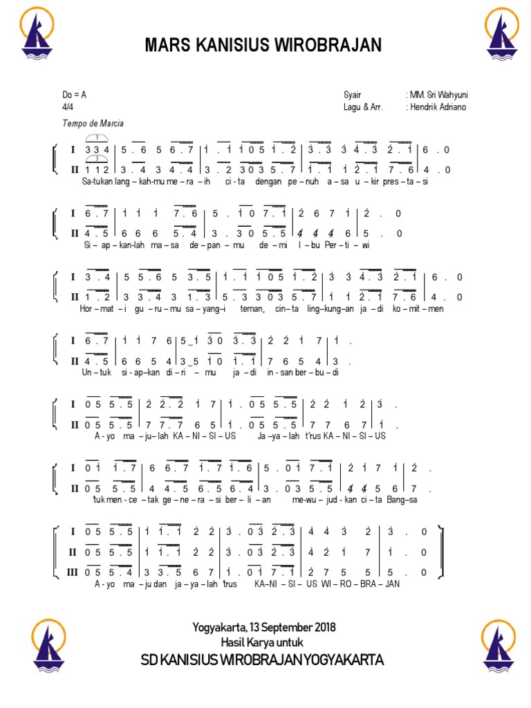 Mars Kanisius Wirobrajan | PDF