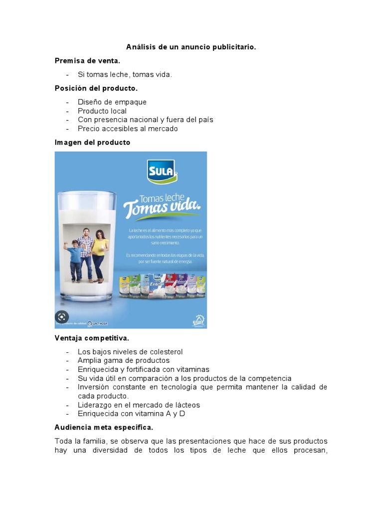 Análisis de Un Anuncio Publicitario | PDF