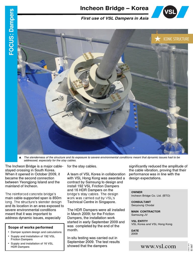 PR85 South Korea Incheon Bridge | PDF