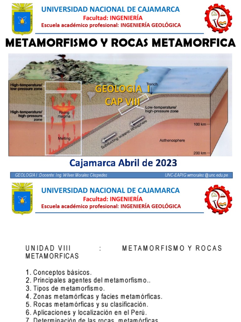 Metamorfismo y Rocas Metamorficas | PDF | Rocas | Ciencias de la Tierra