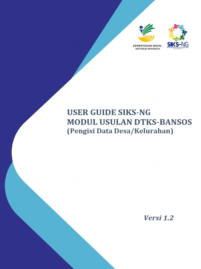 Modul Siks NG Operator Desa | PDF