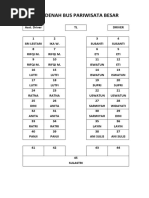 Denah Seat Bus 50 2-2 | PDF