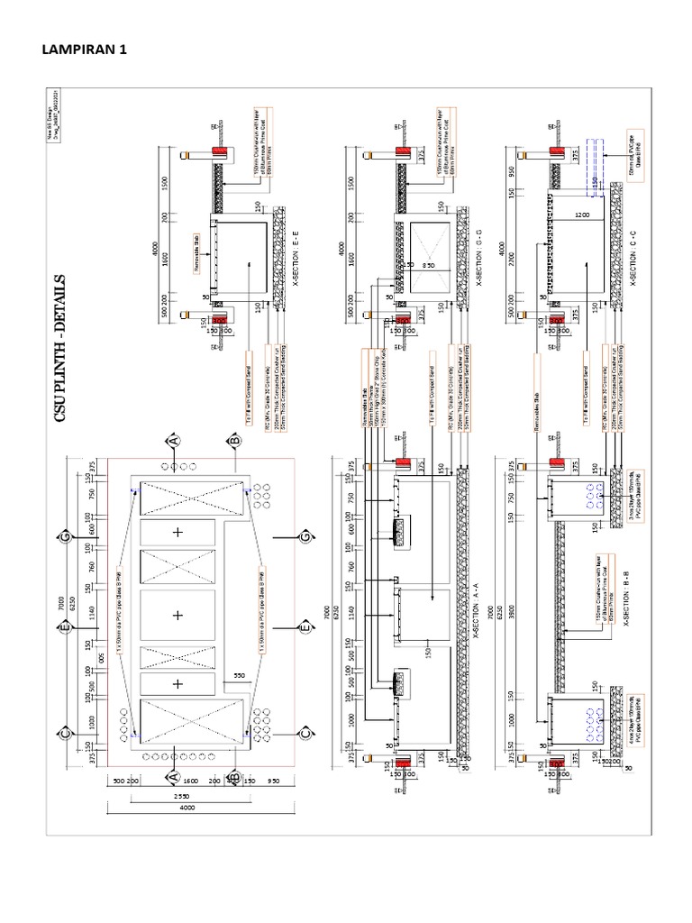 Rekabentuk CSU Plinth 020322 | PDF